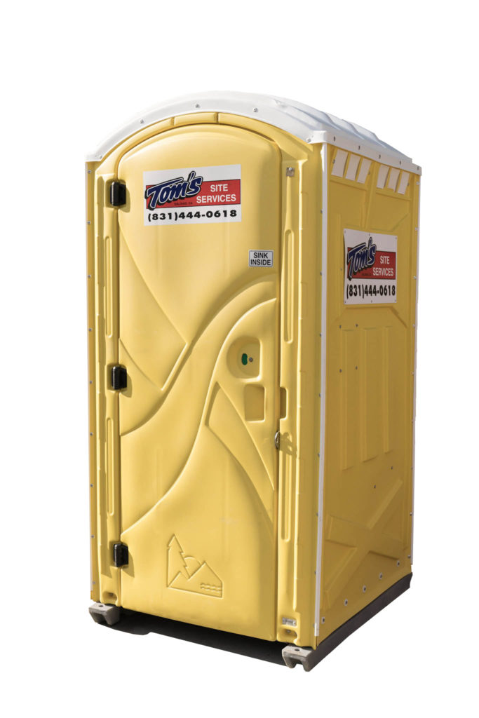 Standard Portable Restroom - Tom's Site Services