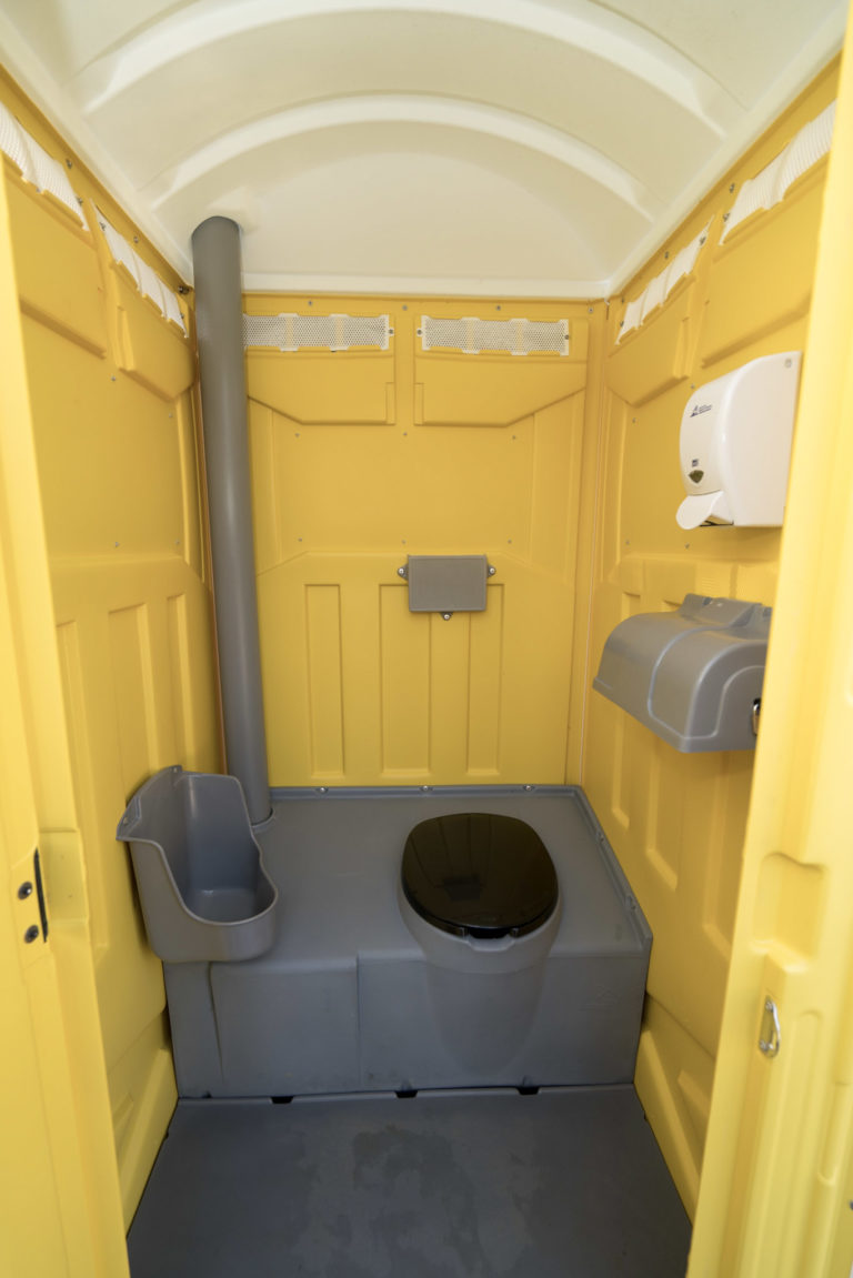 Standard Portable Restroom - Tom's Site Services