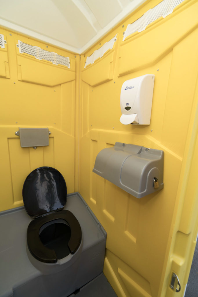 Standard Portable Restroom - Tom's Site Services
